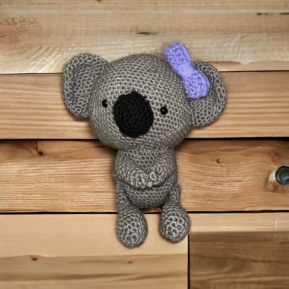 Toys | Corchet Amigurumi Stuffed Koala Homemade | Poshmark